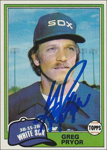 Greg Pryor Private Signing – CHISOXCOLLECTOR